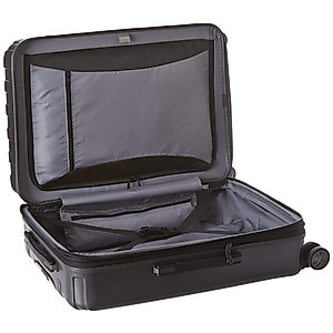 DELSEY Paris Titanium Hardside Expandable Luggage with Spinner Wheels, Graphite, Checked-Medium 25 Inch