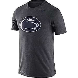 Nike Men's Penn State Nittany Lions Legend Logo T-Shirt (as1, Alpha, xx_l, Regular, Regular, Gray)