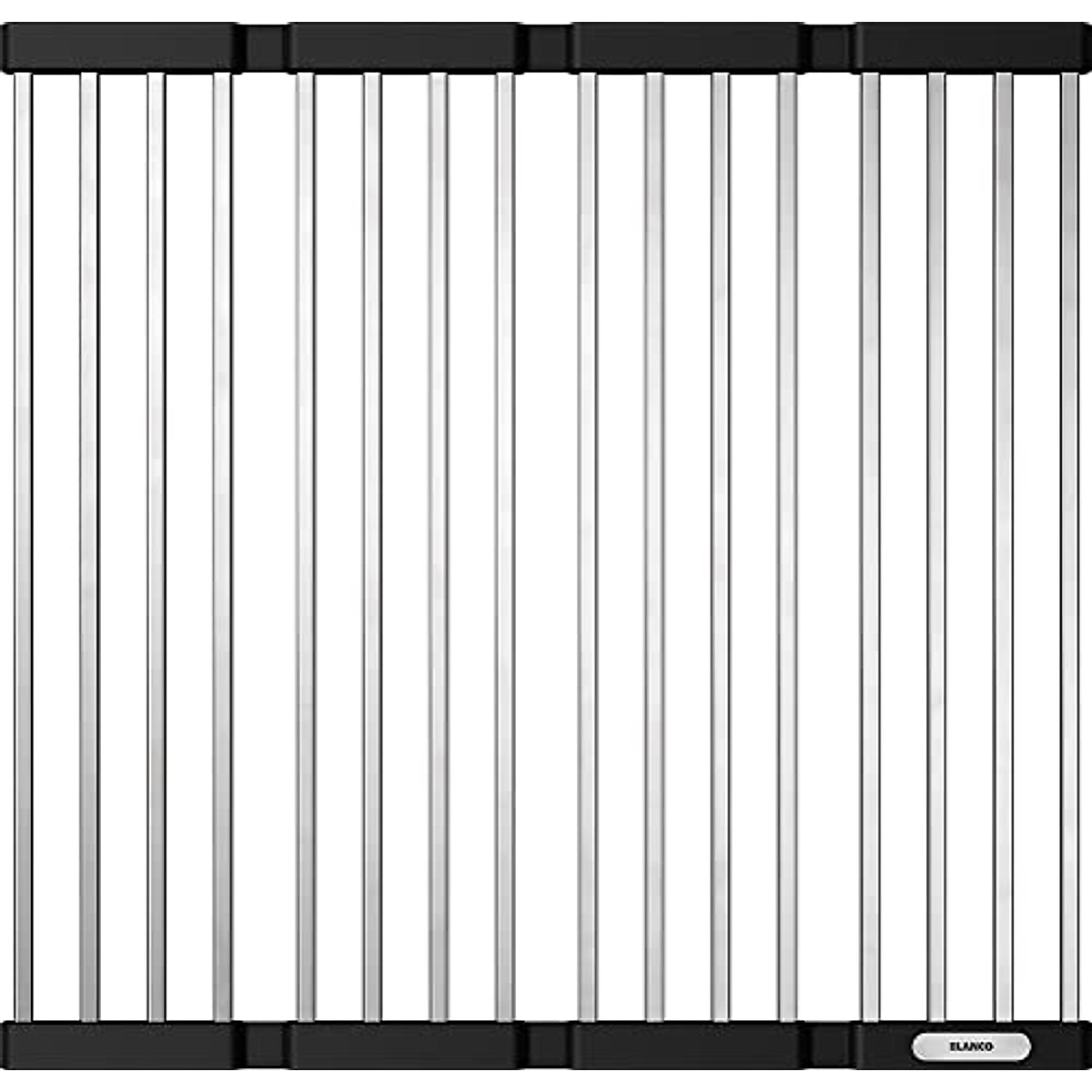 BLANCO 238483 Folding mat, 440 mm, Black/Silver