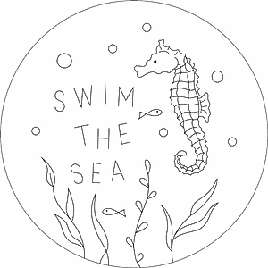 Nautical Embroidery Pattern Transfers (set of 10 hoop designs!)