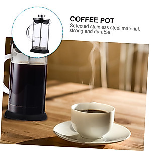 GRADENEVE 1pc Espresso Manual Coffee Maker Tea Kettle Teapot for Coffee Portable Coffee Maker Coffee Pot Coffee Press Stainless Coffee Maker Coffee Teapot Coffee Machines Glass