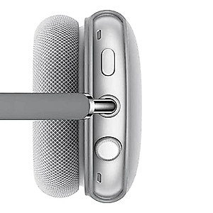 Coffee Compatible with Apple AirPods Max Case Cover Protective Silicone Case for AirPods Max Headphones (Gray)