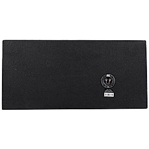 MTX Terminator TNP212D2 1200 Watt 2 Ohm Dual 12 Subwoofers/Sub Box/Amp Package Bundle with Rockville RXC2D 2 Farad Stiffening Power Capacitor & RWK81 Amp Installation Wire Kit (3 Items)