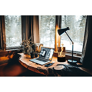 Tabletop Fire Pit Indoor Outdoor Mini Portable Fireplace - Smoke Free Clean-Burning Bio Ethanol - Modern Table Top Fire Pit Decor