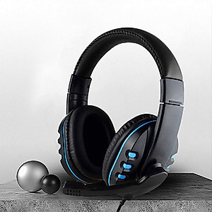 Stereo Wired Gaming Headsets with Mic For PS4