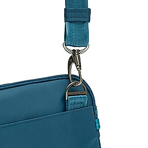 Travelon Anti-Theft Active Small Crossbody, Teal, 43126 380