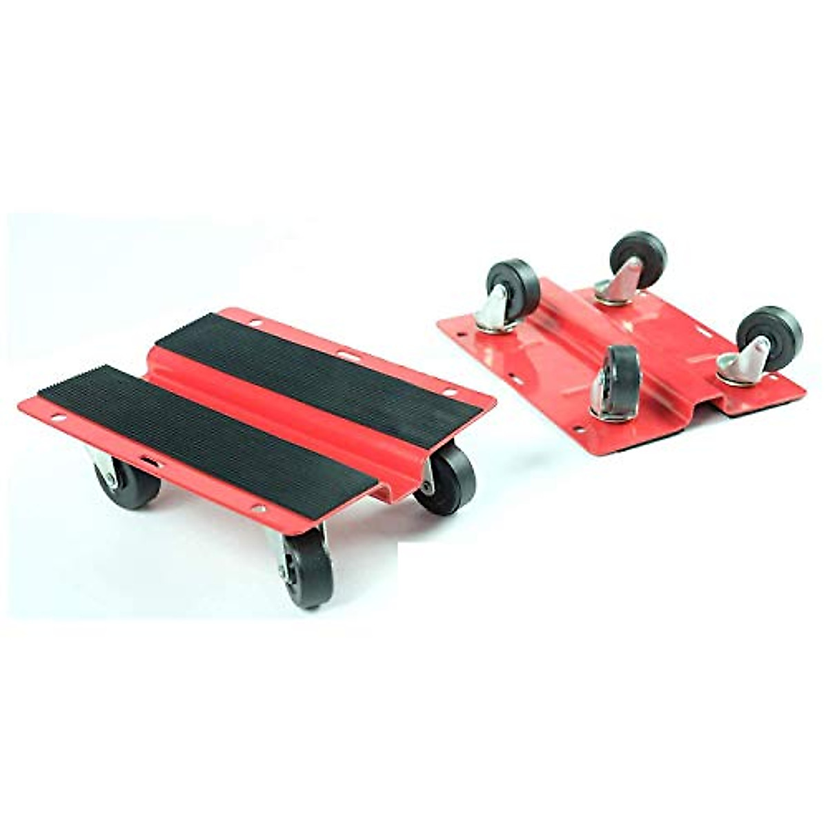KASTFORCE KF2018 Utility Dolly Kit of Pair 8 inch x 10 inch Steel Dollies, Snowmobile Dolly, Panel Dolly, Material Mover