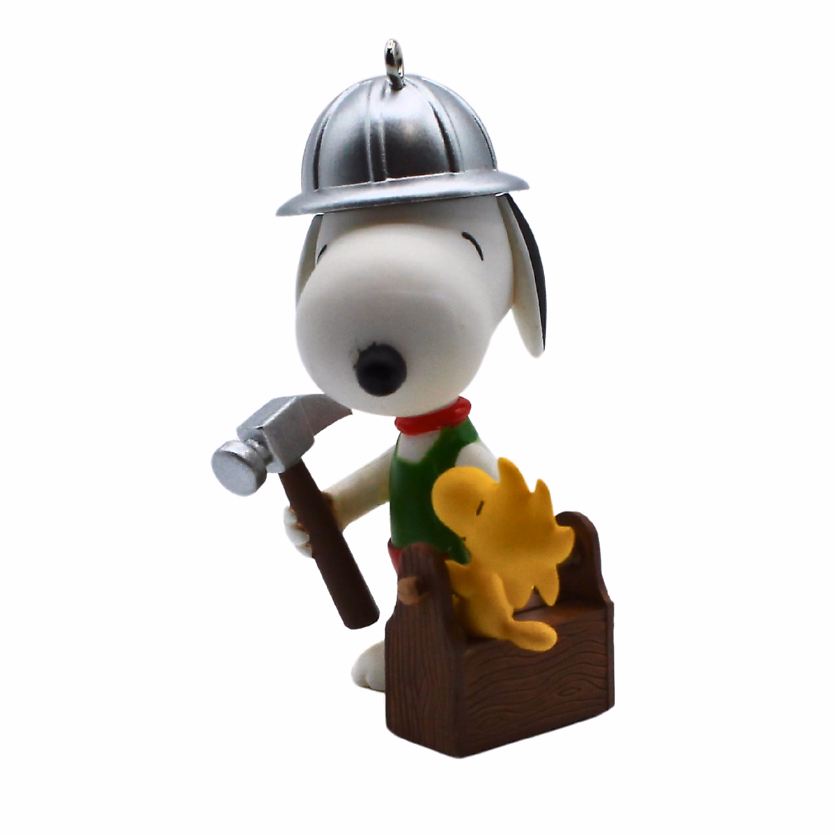 Hallmark Keepsake Ornament Snoopy and Woodstock Construction 18th in The Spotlight on Snoopy Series
