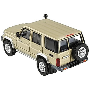 Toy Cars 2014 Land Cruiser 76 Sandy Taupe Tan 1/64 Diecast Model Car by Paragon Models PA-55316