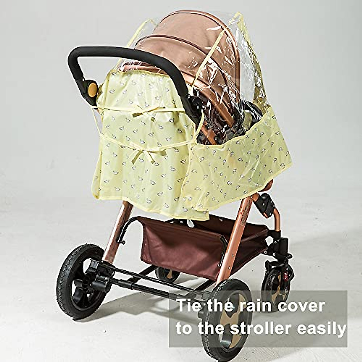Stroller rain Cover Universal, Stroller Cover for Protection, Stroller Weather Shield;