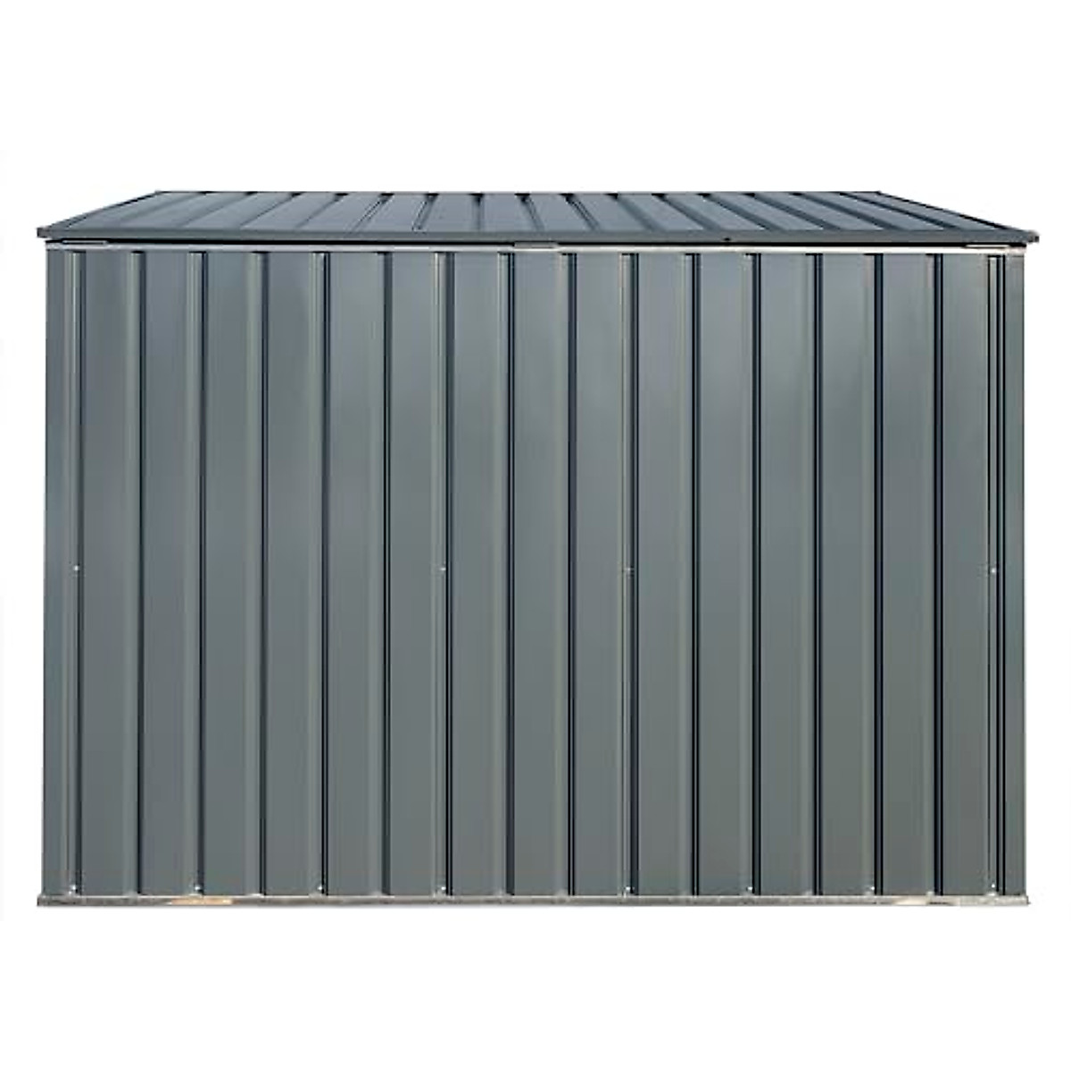 Arrow Sheds 6' x 3' Outdoor Steel Storage Shed, Grey