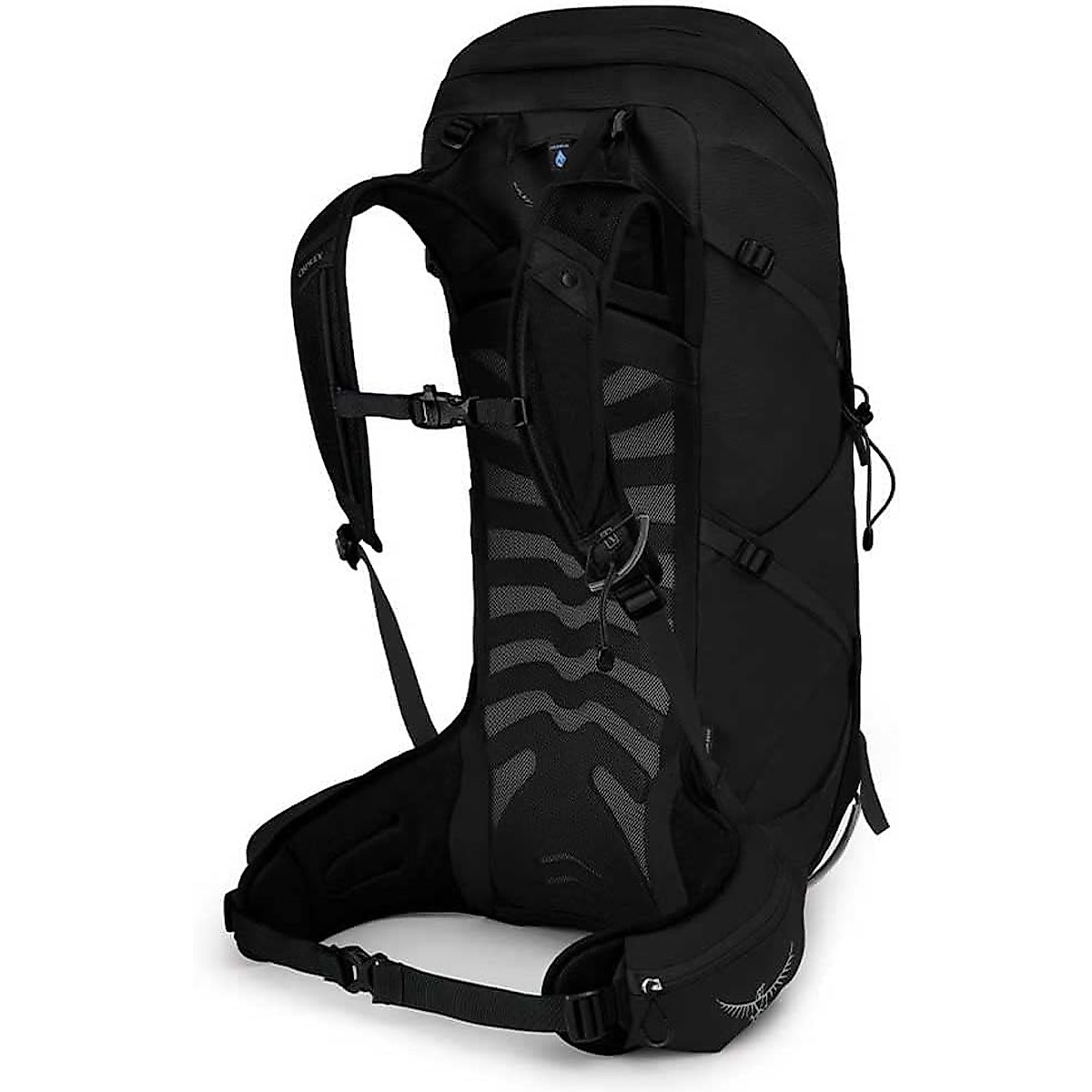 Osprey Talon 36 Men's Hiking Backpack, Stealth Black, Large/X-Large