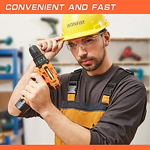 Cordless Drill Driver 12V Lithium Battery Screwdriver Home Use DIY with Led Light with Screw Bits