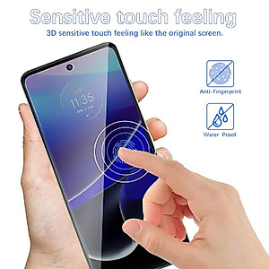 Nixinioo 2 Pack Privacy Screen Protector for Moto G Stylus 5G 2022 5G, Anti Spy Anti Peep 9H Tempered Glass, Bubble Free,Anti Scratch, easy to install