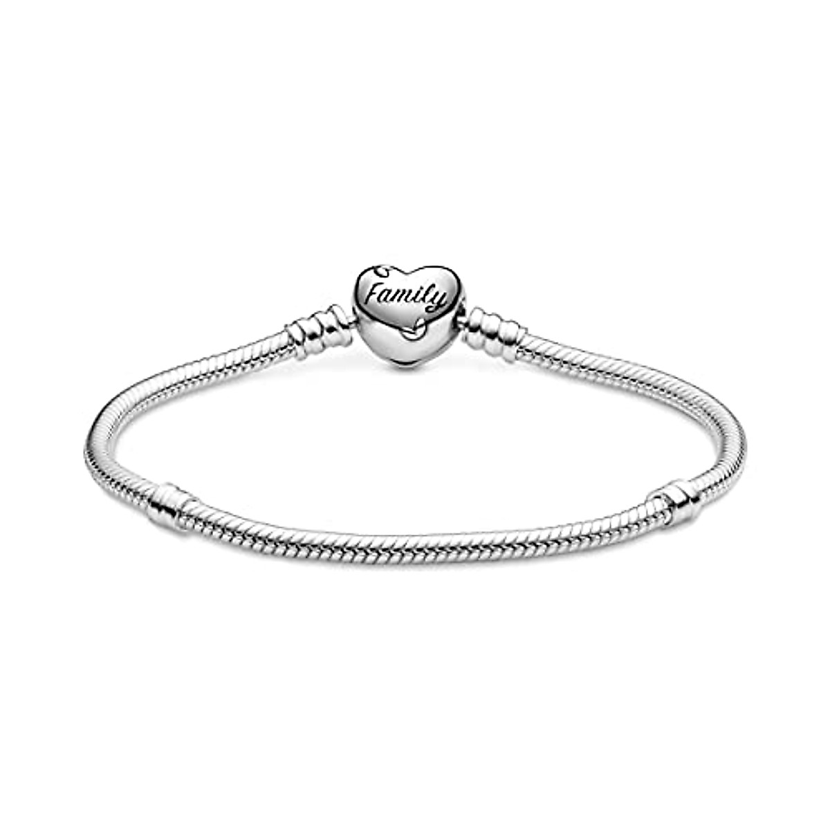 PANDORA Moments Family Tree Heart Clasp Bracelet