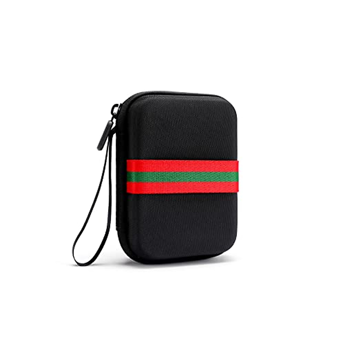 LUESBOEK Hard Carrying Case for Handheld Game Console RG35XX RG353V (Black)