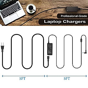 19.5V 2.31A 45W Laptop AC Power Adapter Charger for HP Stream 11 13 14 HP Split 13 x2 13-g110dx 13-m010dx HP Chromebook 14-x Series 14-x013dx HP 15-r132wm 15-r030nr 15-050nr
