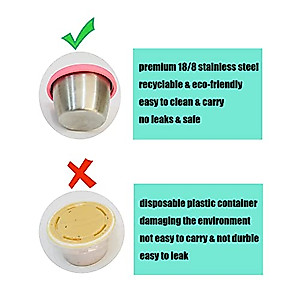 Wobye 4 Pack 2.4oz Reusable Salad Dressing Container To Go, Small Condiment Containers with Leakproof Silicone Lids Stainless Steel Sauce Cups for Condiments, Dips, Dressings & Lunch Box