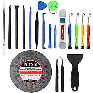 MMOBIEL 21 in 1 Professional Screwdriver Repair Opening Tool Kit for Various Smartphones/iPad/PC and Notebook Types