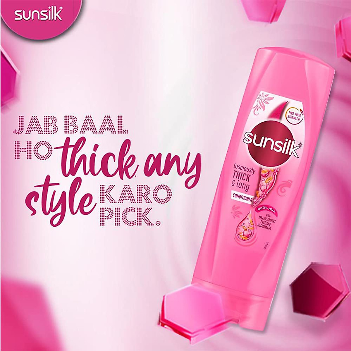 sunsilk Lusciously Thick and Long Conditioner (180ml)