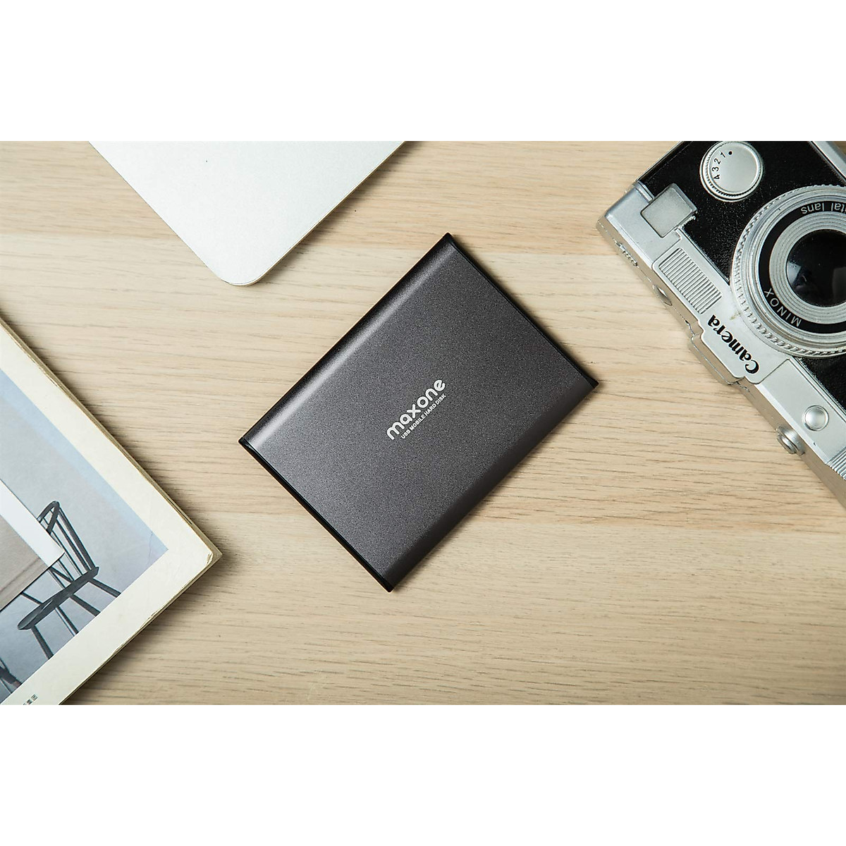Maxone 500GB External Hard Drives & 128G Flash Drive USB Type C
