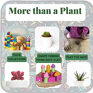 BENIFILE Upgraded Flower Color Gardening Plant Repotting Mat, 30 * 30inch Foldable Waterproof Bonsai Transplanting Pad Dirty Catcher Mix Soil Planting Mat for Indoor Garden Succulent Plant Care