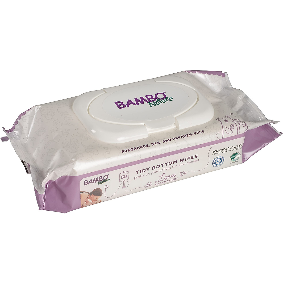 Bambo Nature Tidy Bottoms Eco-Friendly Baby Wet Wipes, 600 Count