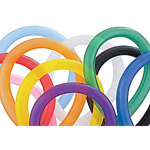 Qualatex 260Q Traditional Assortment Biodegradable Latex Balloons (100-Units)