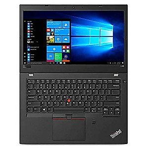 Lenovo 2019 ThinkPad L480 14" FHD Business Laptop Computer, 8th Gen Intel Quad Core i5-8250U up to 3.4GHz, 16GB DDR4 RAM, 128GB SSD, 802.11ac WiFi, Bluetooth 4.1, USB-C, HDMI, Windows 10 Professional