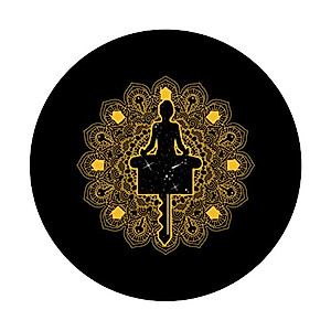 Real Estate Agent Yoga Key House Property Realtor Apartment PopSockets Swappable PopGrip