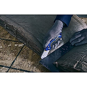 IRWIN Utility Knife, Push And Flip Pro Foldable (IWHT10578)
