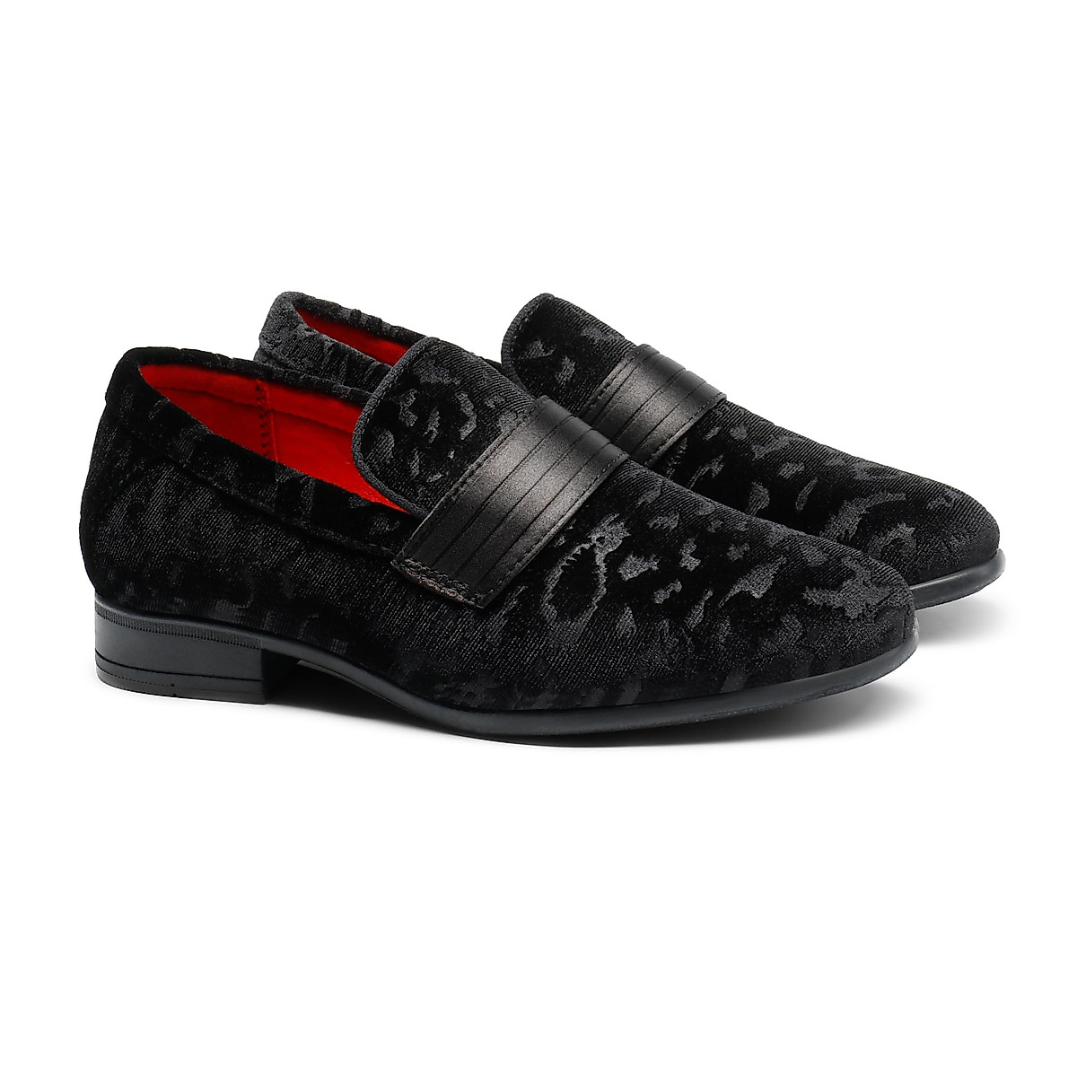 Bruno Marc Boy's Dress Formal Tuxedo Shoes Slip-on Loafers, Black, Size 10, SBLS2340K