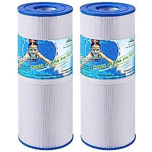 TOREAD TRF-4950 Spa Filter Replaces Unicel C-4950, Pleatco PRB50-IN, Guardian 413-212-02, Filbur FC-2390, 373045, 03FIL1600, 17-2380, Jacuzzi J210/J220/J235/J245/J275, 5X13 Hot Tub Filter, 2Pack