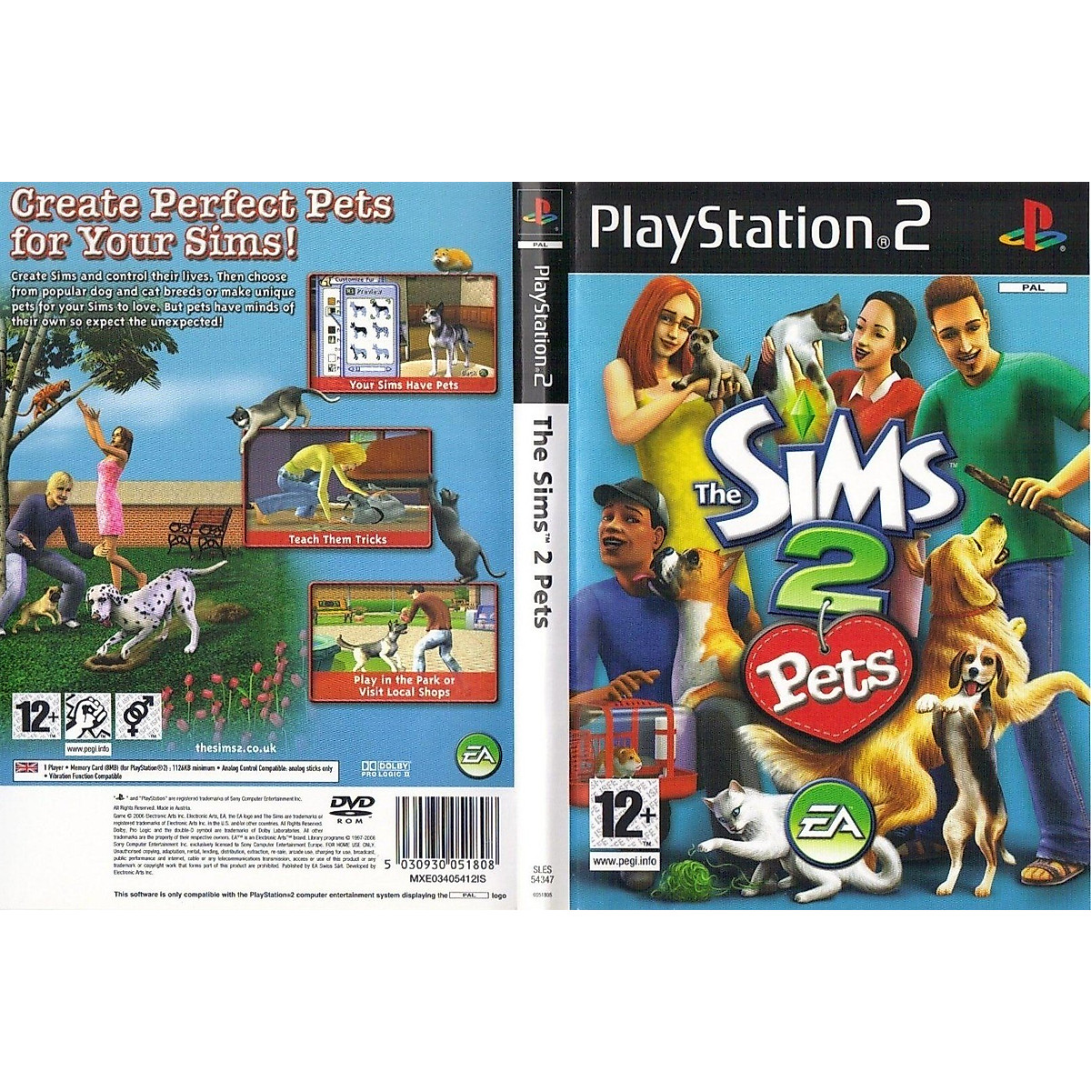 The Sims 2: Pets (PS2)