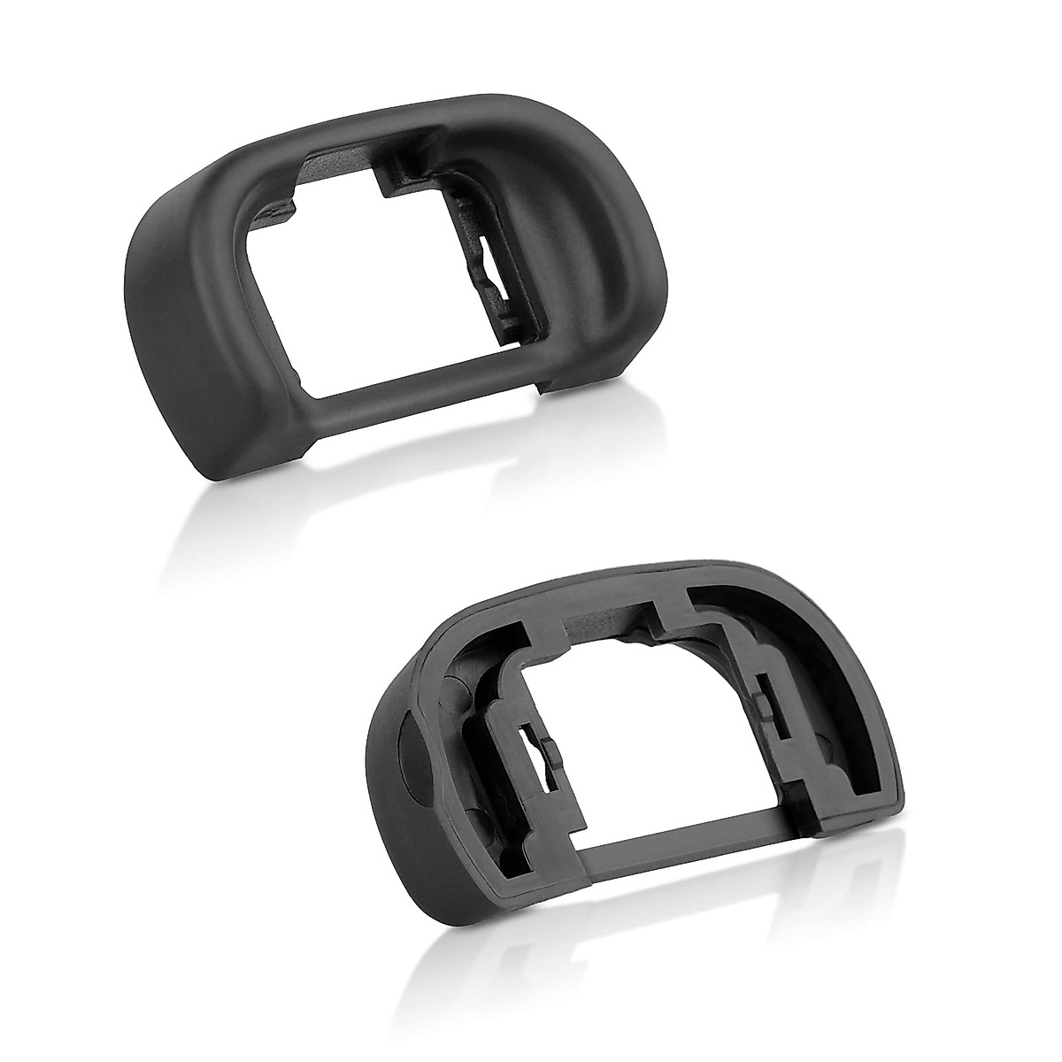 Updated Soft Silicone Camera Eyepiece Eyecup for Sony A7III A7II A9 A7S A99II A58 A7 A7R IV A7RIII A7SII, 2Pack Camera Hot Shoe Cover for Sony + 2Pack Camera Eye Cup Replacement for Sony