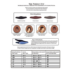 American Hat Makers Cyclone Western Leather Cowboy Hat for Men & Women – Western Style