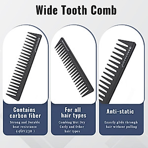 BRUSHZOO Hair Brush Set for Women, Men, and Kids - Detangling Brushes for Curly and Natural 3/4abc Hair, Wide Tooth Comb, Detangler Brush, and Hair Spray Bottle