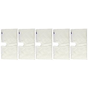 ESC TM Standard Size (12.5" X 7.5") Steam Mop Replacement Pocket Pads for Erop-pro Shark S3501 S3601 S3901 Se450 (5, Standard 12.5" x 7.5")