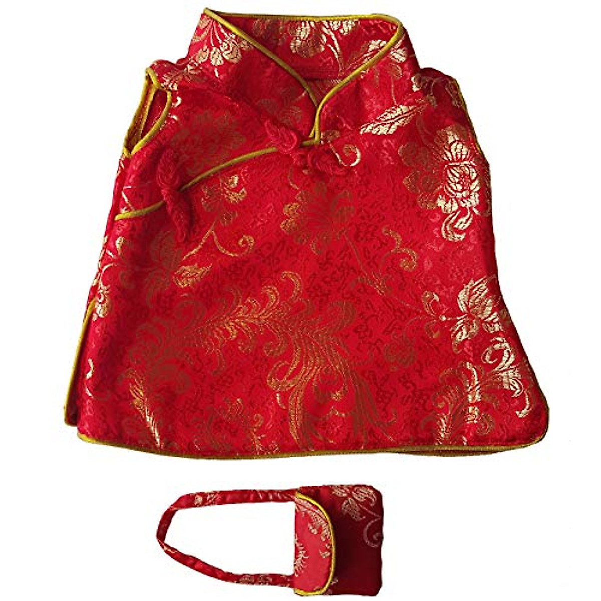 20208-Chinese Cheongsam Clothes for 14" - 18" Stuffed Animals