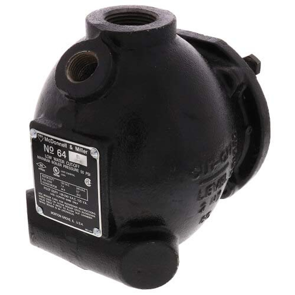 64-B, Low Water Cut-Off w/Float Block - (Steam or Water)