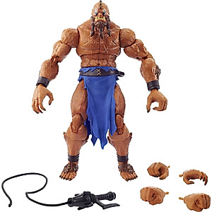 Masters Of The Universe Masterverse Collection, 7-In MOTU Beast Man Battle Figures For Storytelling Play And Display, Gift For Kids Age 6 And Older And Adult Collectors