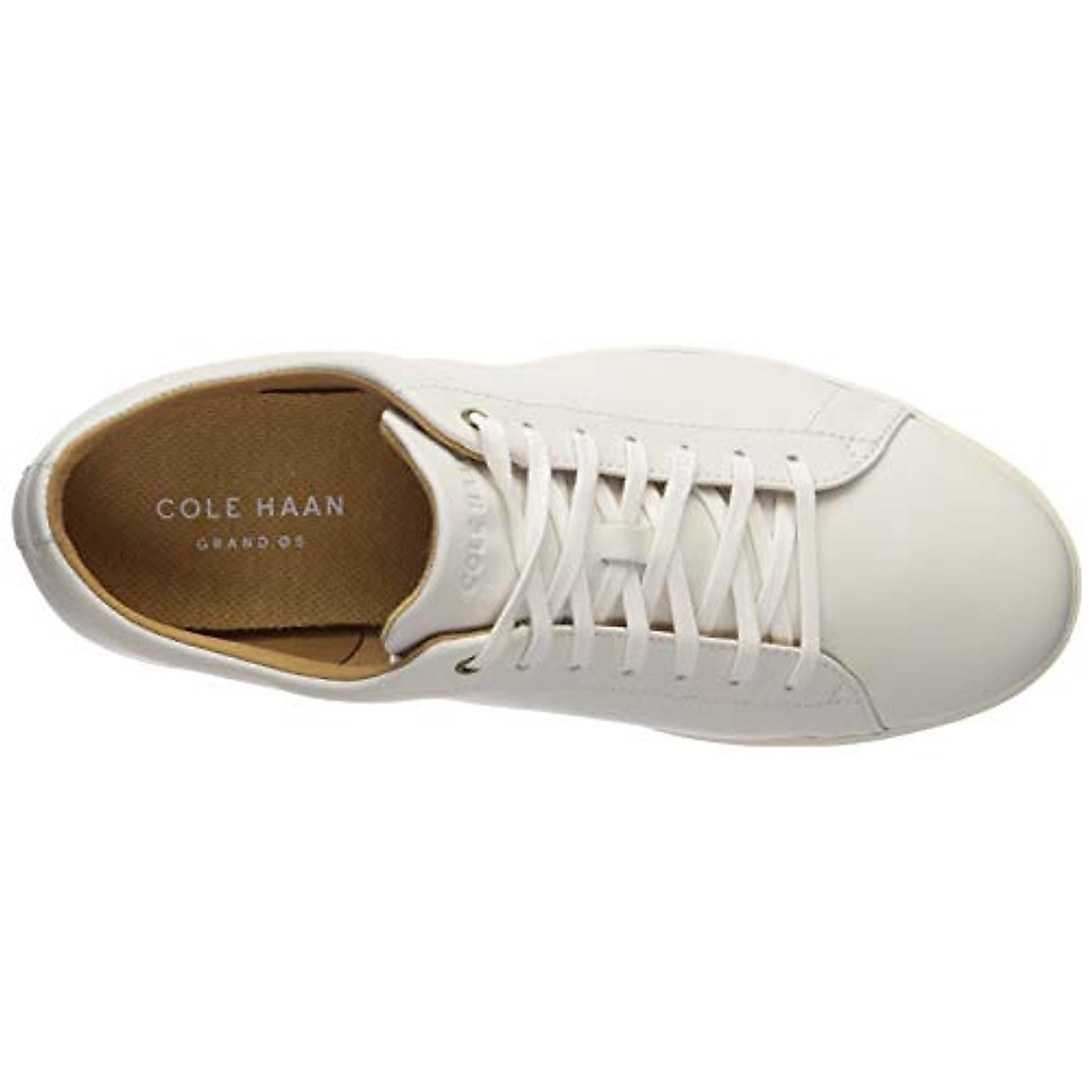 Cole Haan mens Grand Crosscourt Ii Sneaker, White Leather, 9.5 US