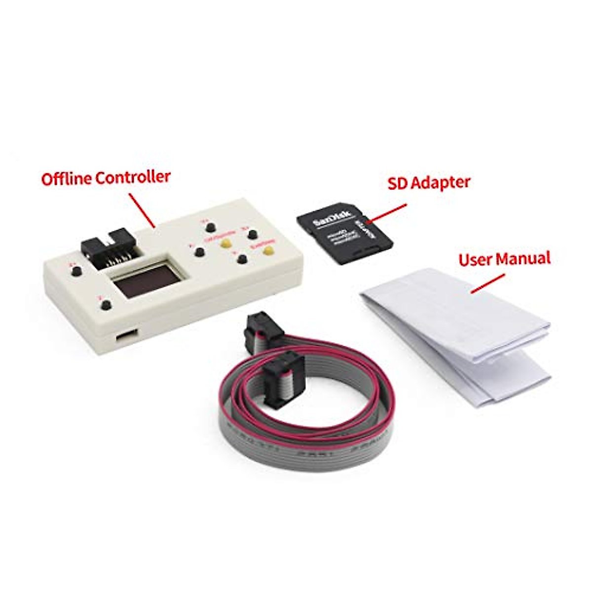 RATTMMOTOR CNC 3018 PRO CNC Wood Router Machine Kit GRBL Control 3 Axis DIY Mini CNC Engraver Milling Machine+GRBL Offline Controller+775 Spindle Motor ER11 for Carving Acrylic PVC PCB Plastic Wood
