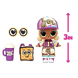 L.O.L. Surprise! LOL Surprise Loves Mini Bites Cereal Dolls with 7 Surprises, Accessories, Limited Edition Doll, Cereal Theme, Collectible Doll- Great Gift for Girls Age 4+