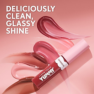 COVERGIRL Clean Fresh Yummy Gloss Daylight Collection, Hydrating, Glossy Shine, Vegan Formula, Twilight Beam 30, 0.33oz
