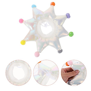 POPETPOP Grooming Neck Cone Cat Recovery Cone Cat Collar Elizabethan Pet Collar Cat Soft Elizabethan Collar Cat Neck Cone Pet Supplies Dog Cone Neck Pillow Tarpaulin White Collar