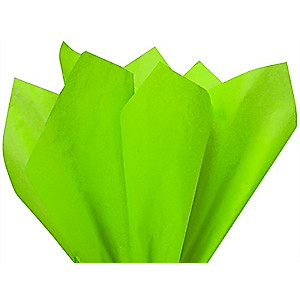 Bright Lime Tissue paper 20 x 30 Color Tissue paper 48 Pack Premium Quality Gift Wrap Tissue paper A1BakerySupplies