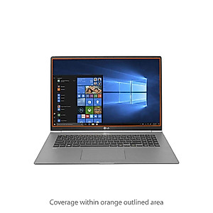 BoxWave Screen Protector Compatible with LG Gram 17" (17Z990) - ClearTouch Anti-Glare (2-Pack), Anti-Fingerprint Matte Film Skin for LG Gram 17" (17Z990)