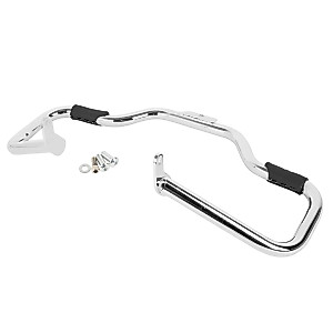 XMT-MOTO Chrome Engine Guard Crash Bar for Harley Fatboy Heritage Softail Springer 2000-2017(Replaces OEM: #49140-05)
