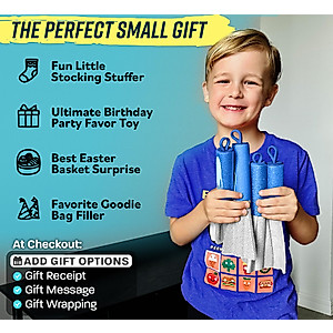 Toy Rocket Launcher for Kids: Best Slingshots for Kids Rocket Toys - Safe Kid Singshot Toy for Boys & Girls - Foam Finger Rockets for Kids Age 6-8 8-12 Easter Gifts & Easter Basket Stuffer